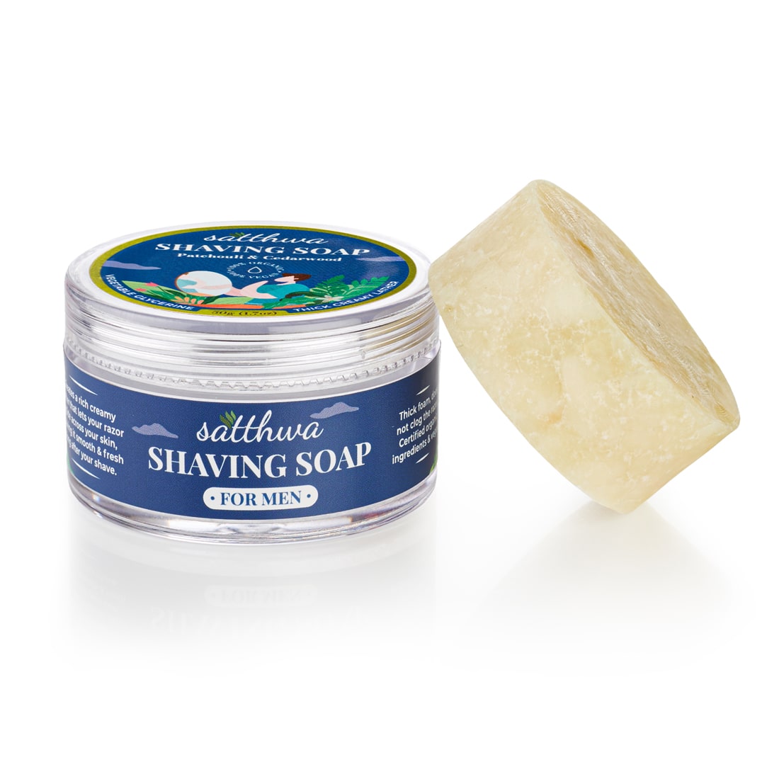 Organic Shaving Soap For Men – Satthwa